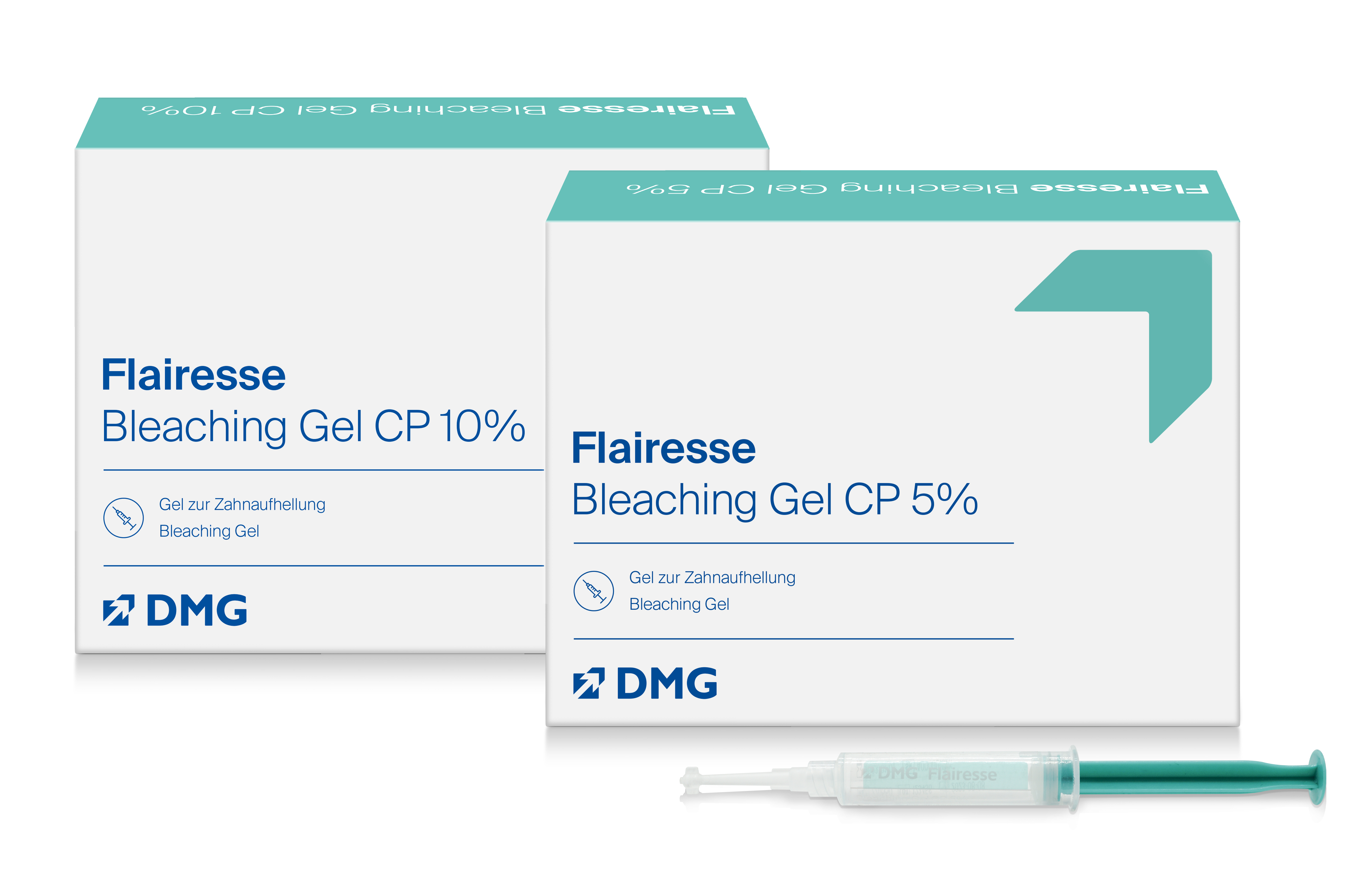Flairesse Bleaching Gel zur Behandlung von Schmelzopazitäten